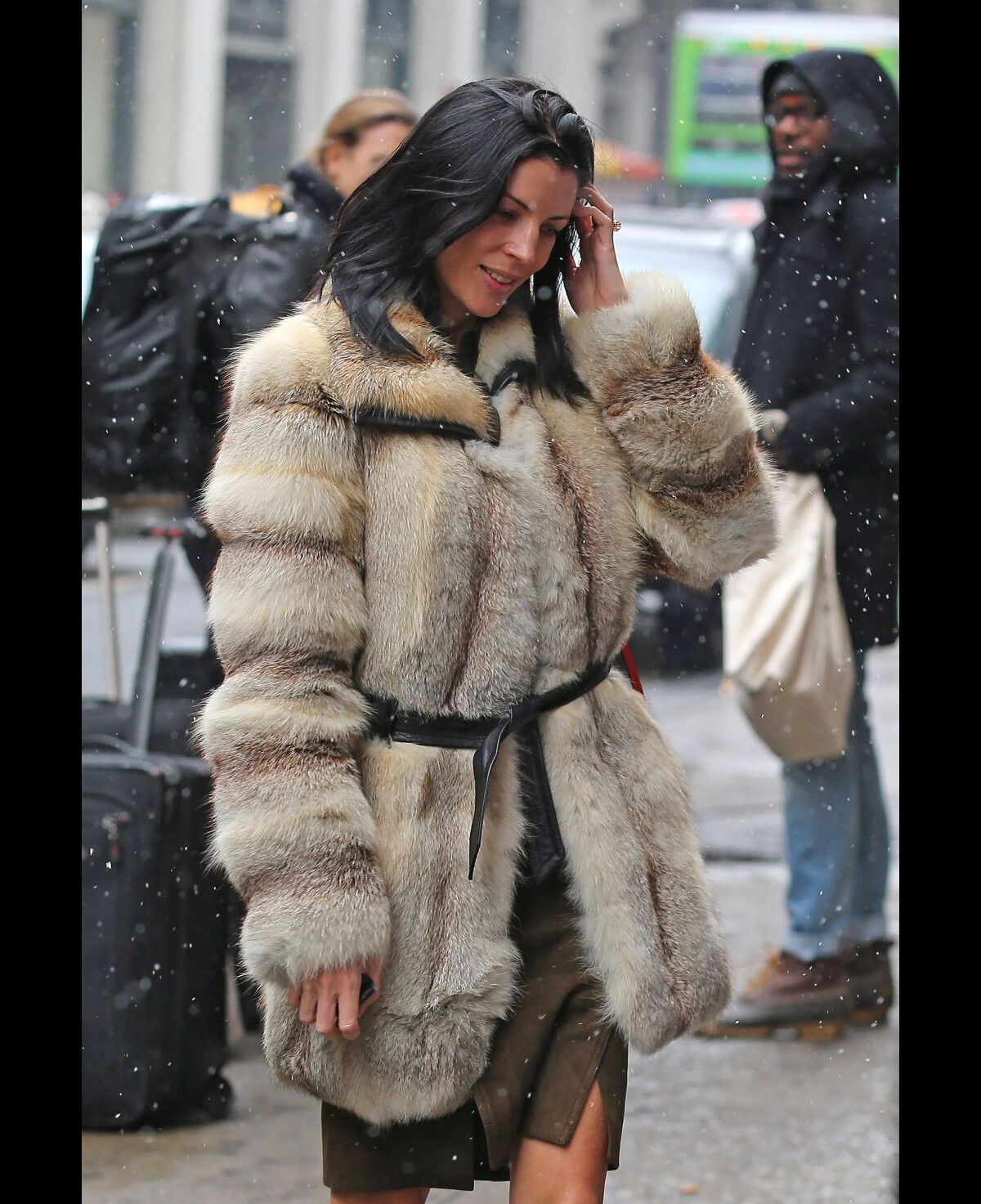 Photo : Liberty Ross dans les rues de New York, le 5 février 2013 ...