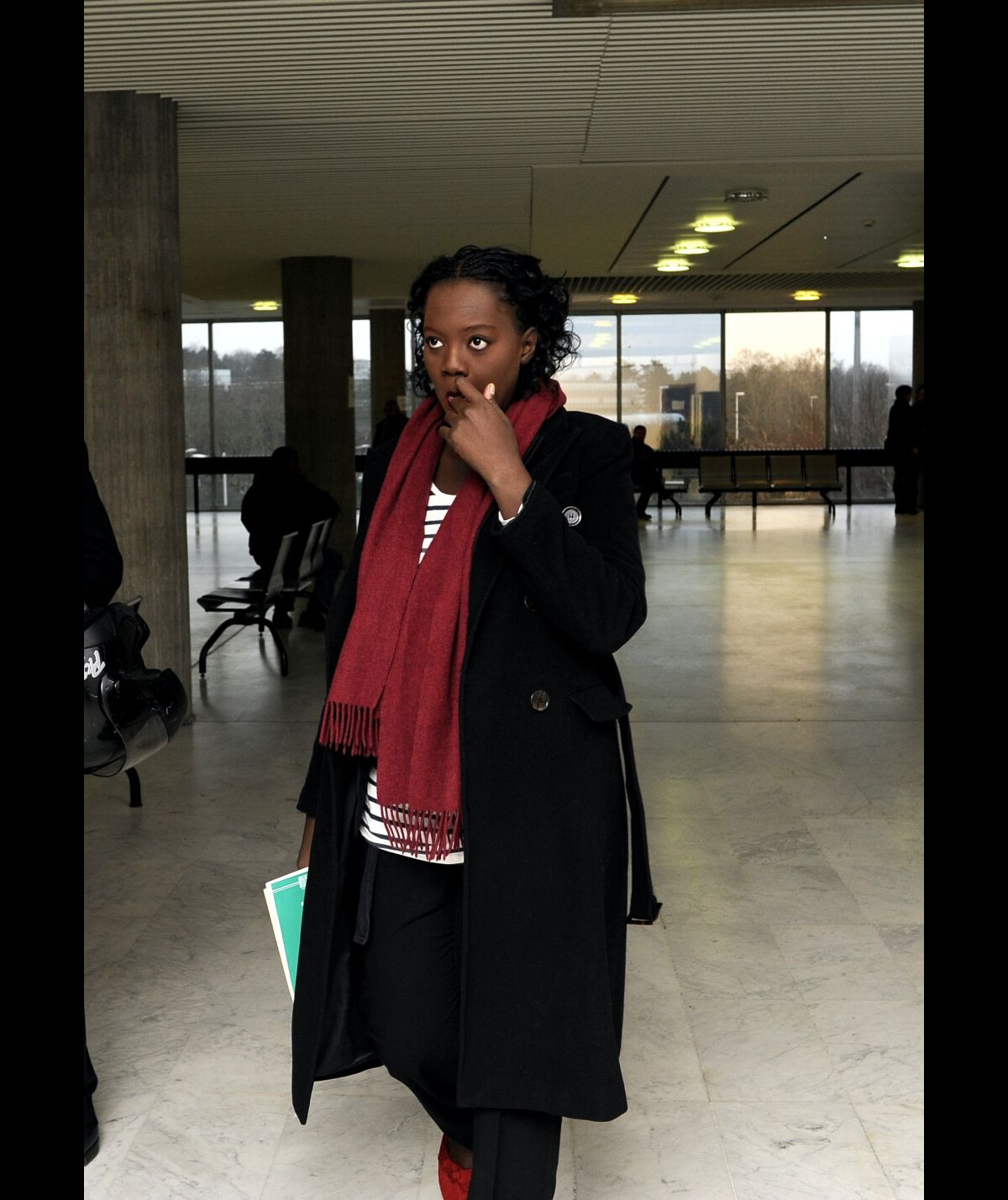 Photo : La femme politique Rama Yade arrive au tribunal de Nanterre, le ...