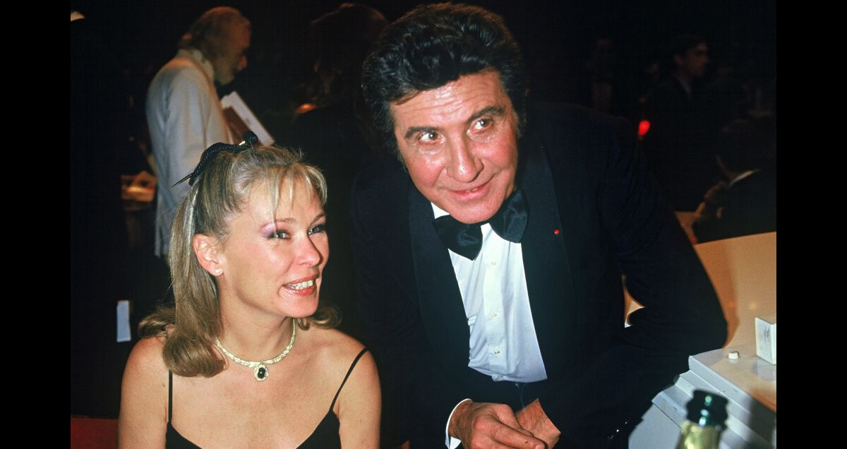 Photo : Gilbert Bécaud et sa femme lors des Victoires de la musique en ...