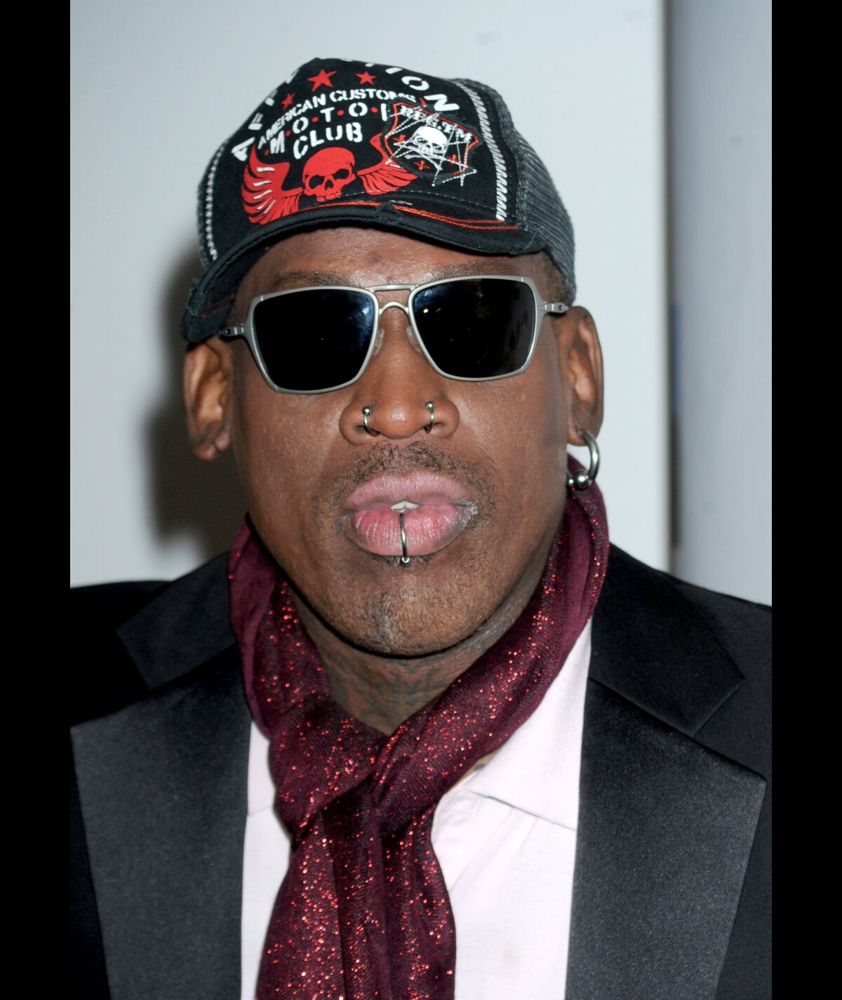 Photo : Dennis Rodman au Jack Studios de New York le 12 octobre 2012 ...