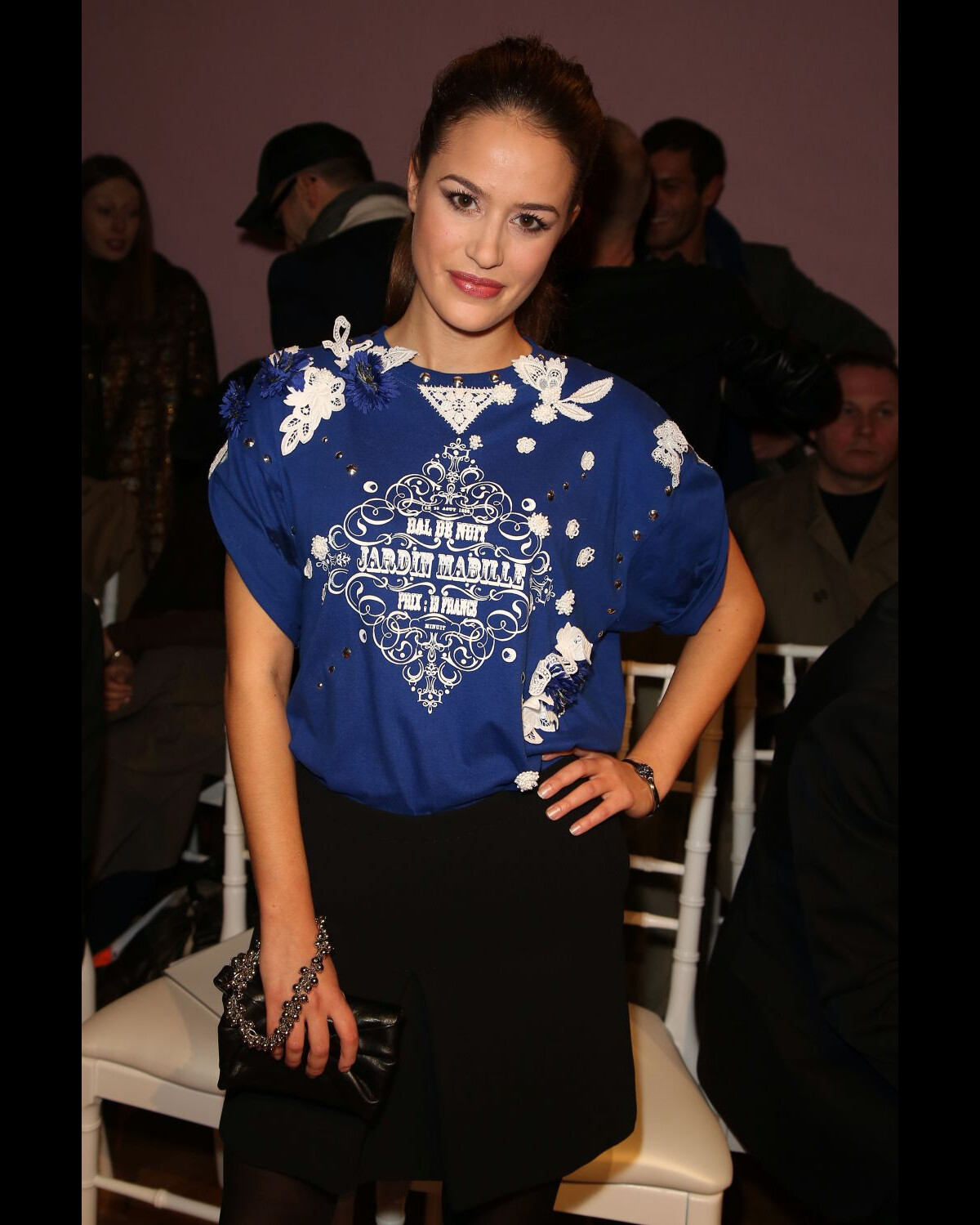 Photo : Alice David en janvier 2013 à Paris - Purepeople