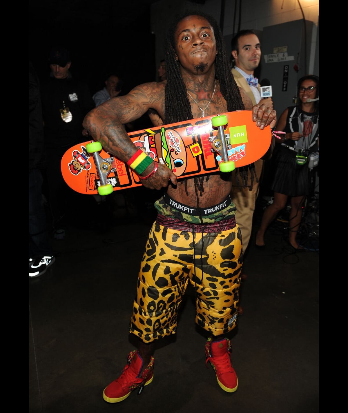 Photo : Lil Wayne dans les coulisses des MTV Video Music Awards au ...