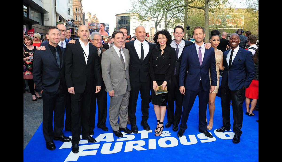 Photo : Le casting à l'avant-première mondiale de Fast & Furious 6 à l ...
