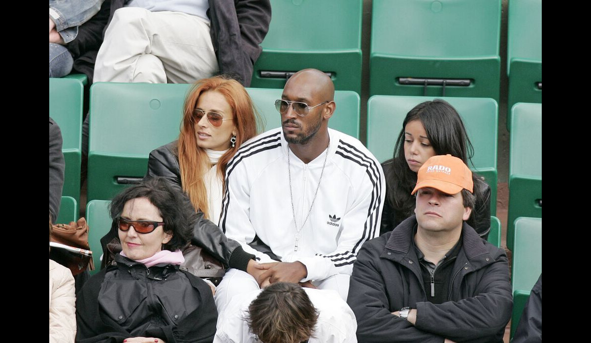 Photo : Nicolas Anelka et sa femme Barbara lors du tournoi de Roland ...