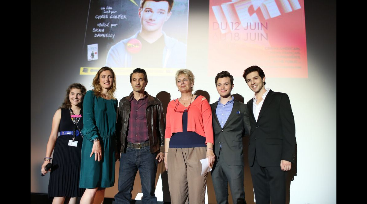 Photo : Julie Gayet, Olivier Martinez, Sophie Dulac, Chris Colfer et ...
