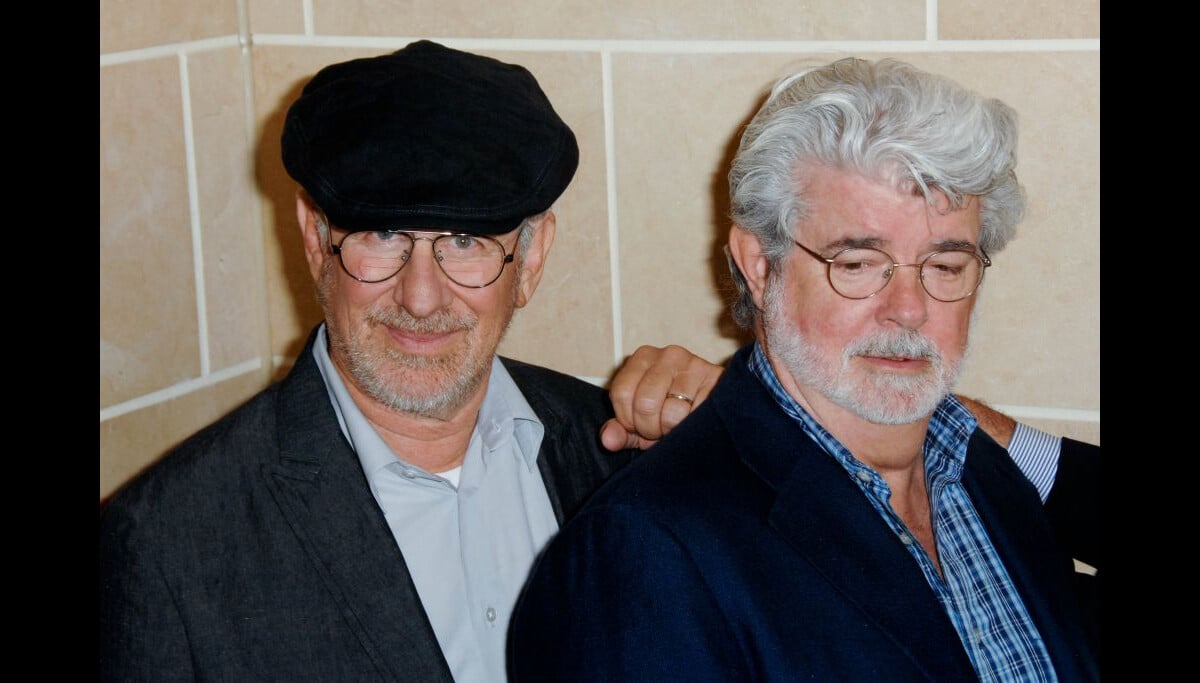 Photo : Steven Spielberg et George Lucas à Los Angeles, le 1er juin ...