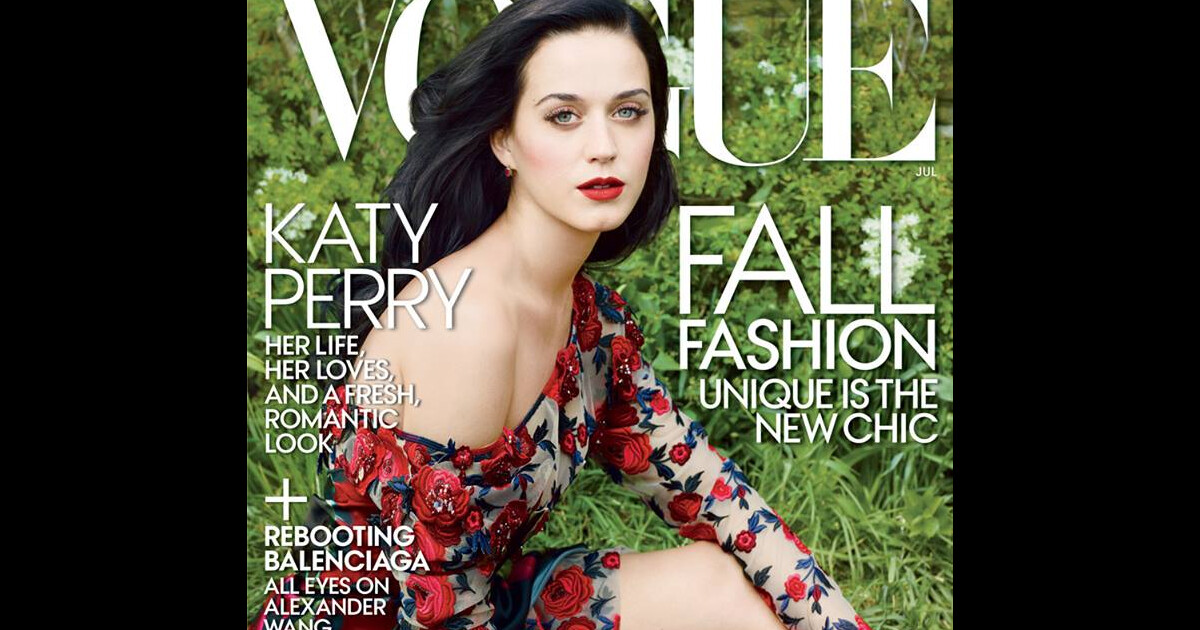 Katy Perry dit au revoir à ses perruques excentriques pour le Vogue US ...