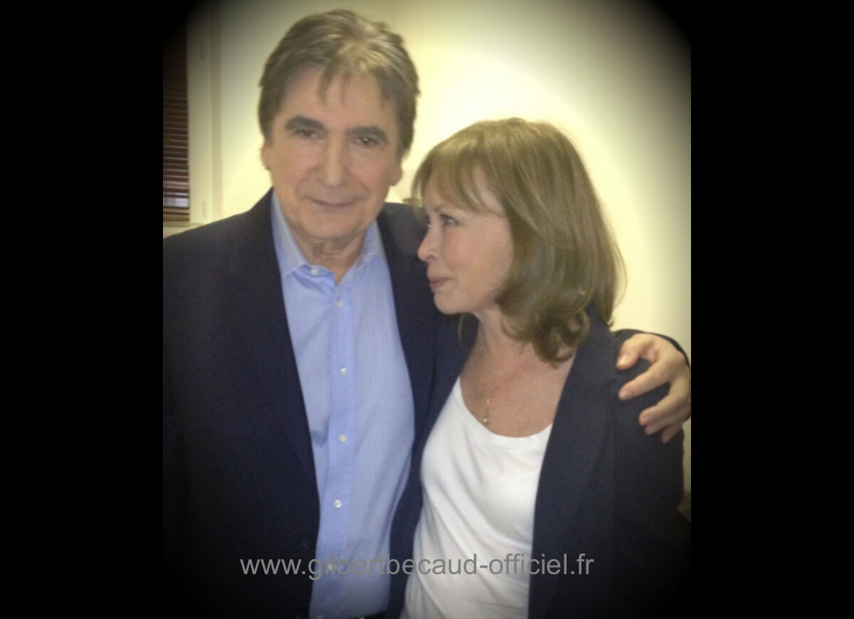 Photo : Serge Lama et Kitty Bécaud sur le plateau de "Chabada ...