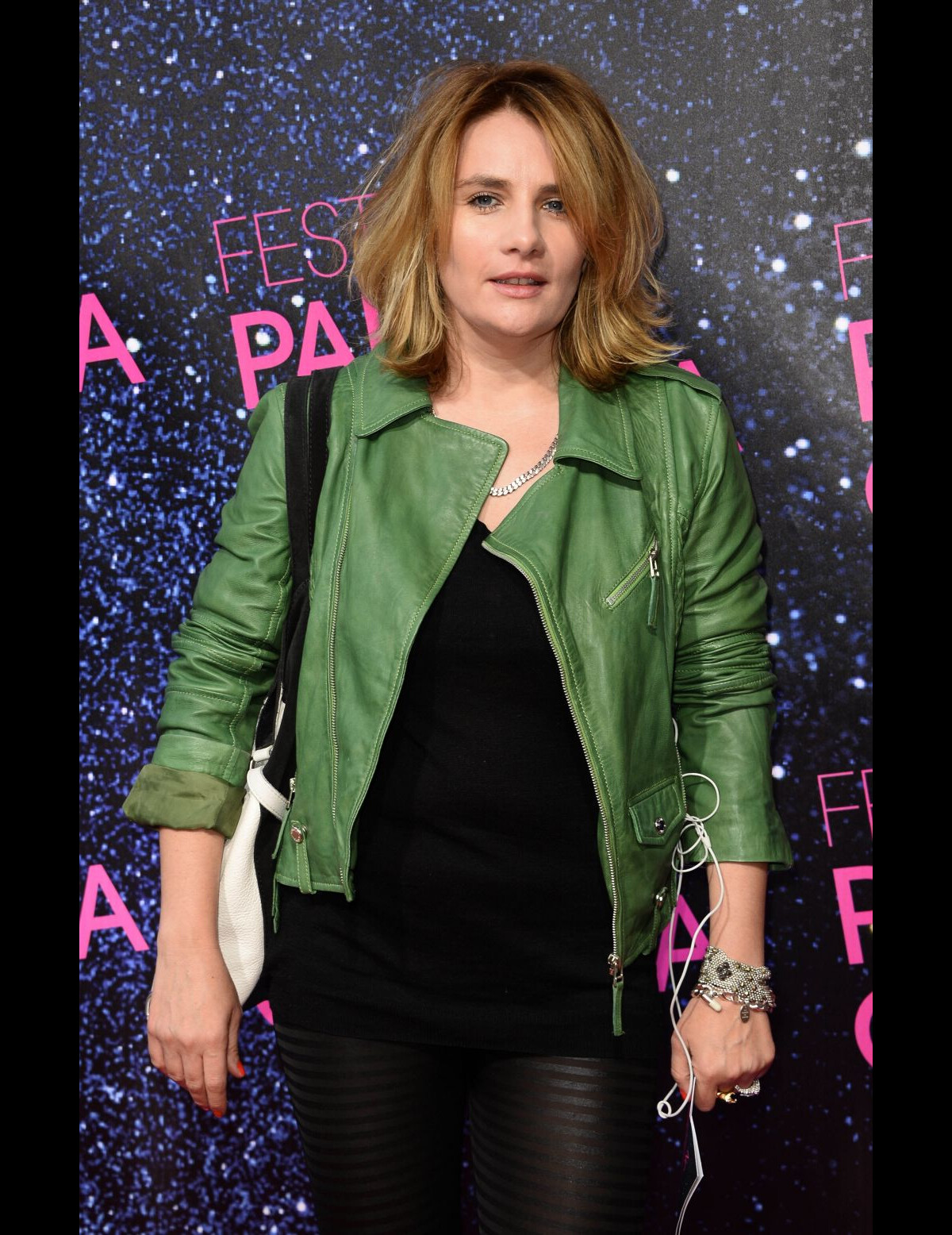 Photo : Marie-Amélie Seigner pendant la première du film La Vénus à la ...