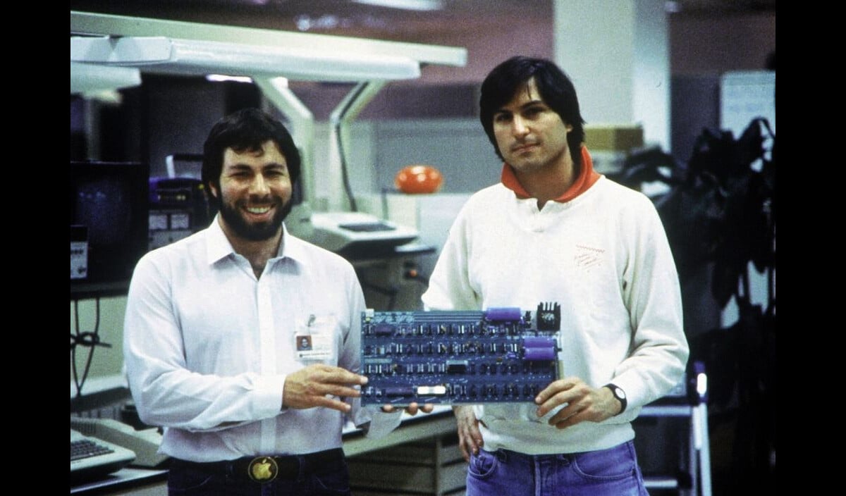 Photo : Steve Jobs et Steve Wozniak en 1978. - Purepeople