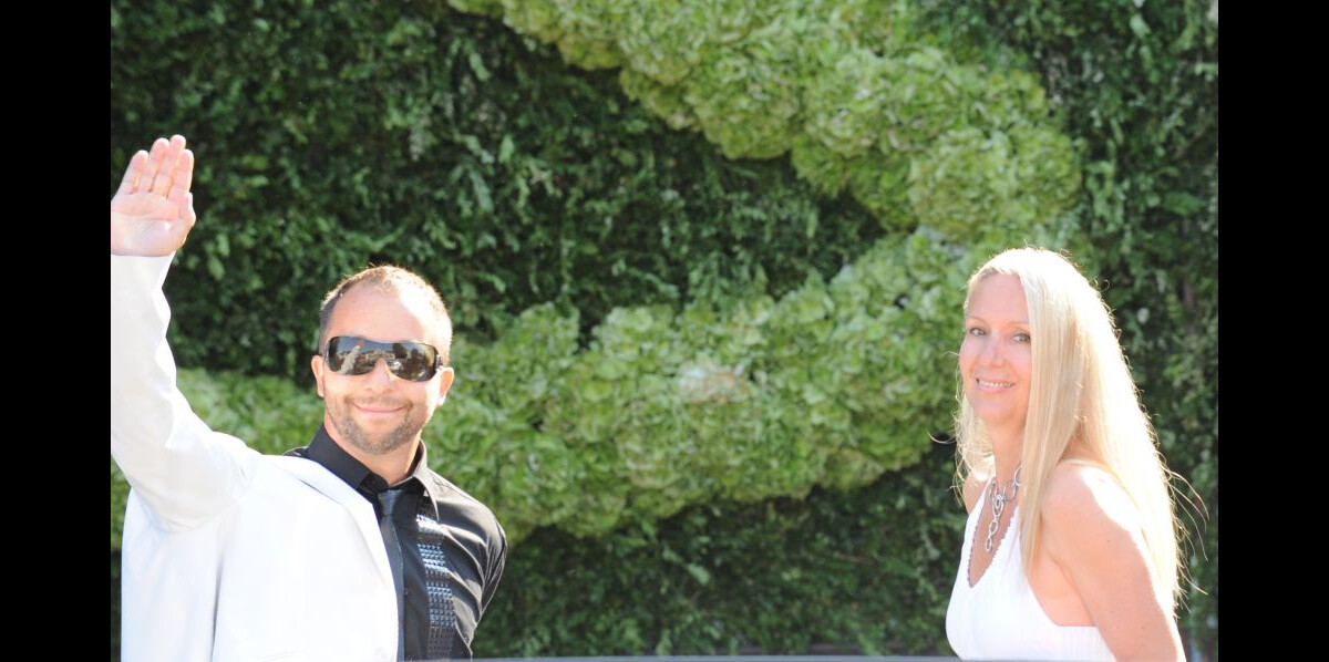 Photo : DJ Bobo et sa femme Nancy au mariage de Tina Turner avec Erwin ...
