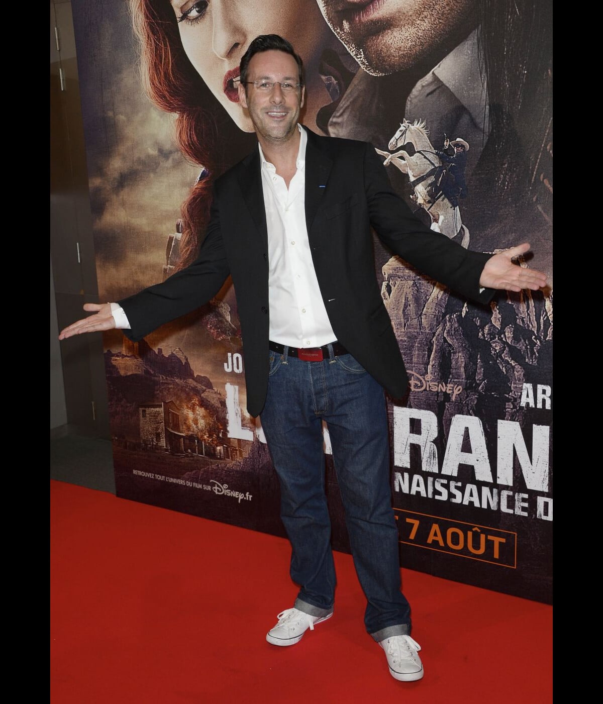 Photo : Billy à l'avant-première de Lone Ranger à Paris, le 24 juillet ...
