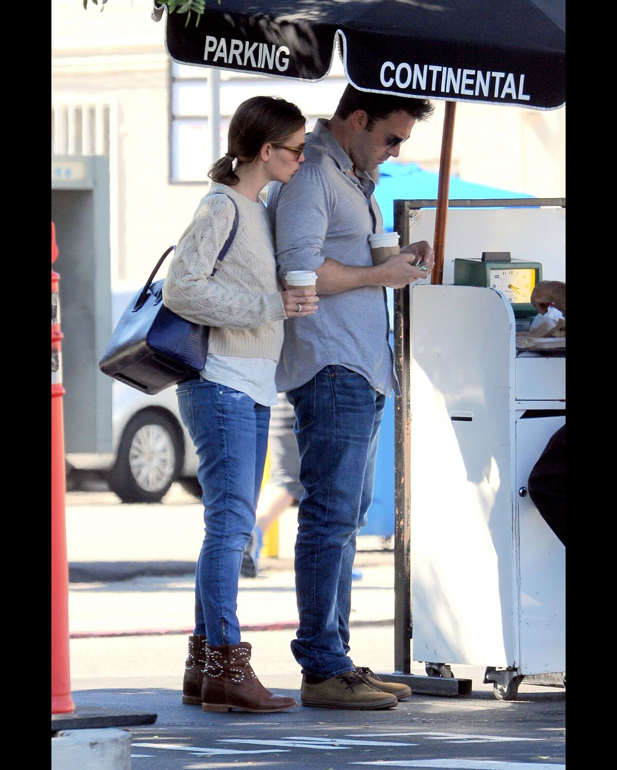 Photo : Jennifer Garner et son mari Ben Affleck se sont rendus chez le ...