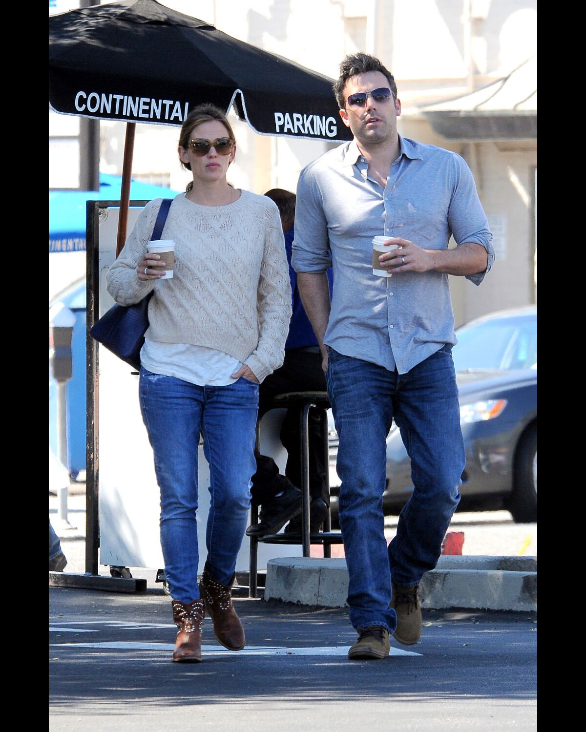 Photo : Jennifer Garner et son mari Ben Affleck se sont rendus chez le ...