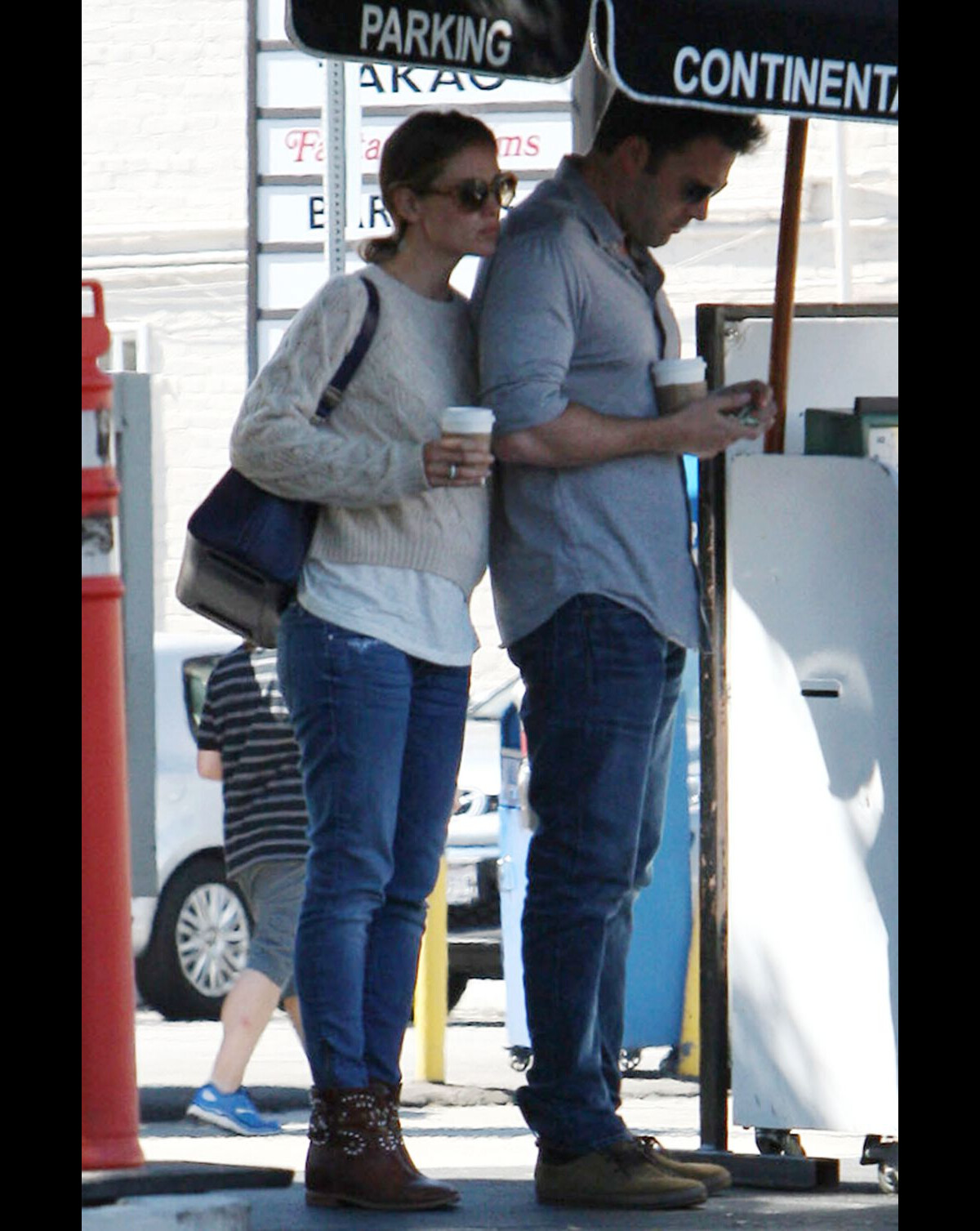 Photo : Jennifer Garner et son mari Ben Affleck se sont rendus chez le ...
