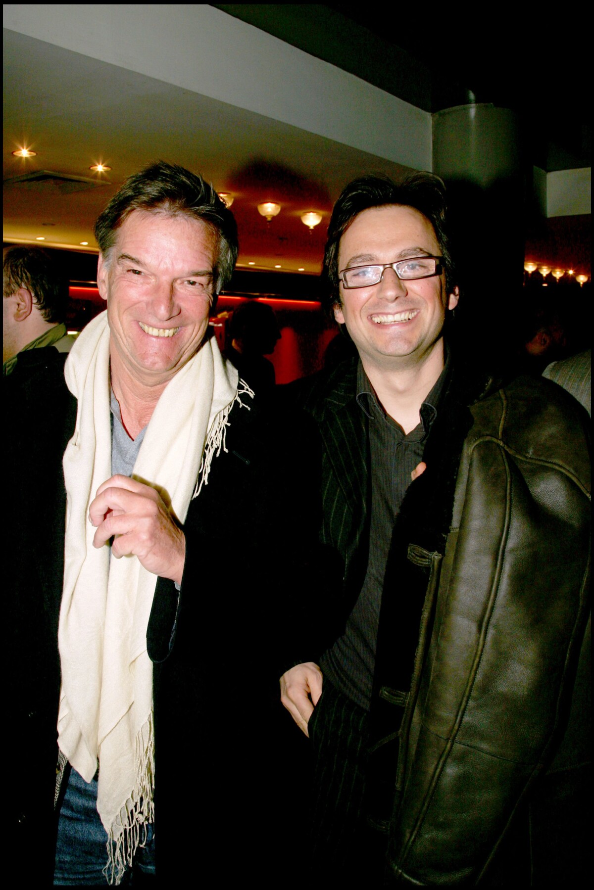 Photo : Benoit Jacquot et James Huth à Paris - avril 2006 - Purepeople