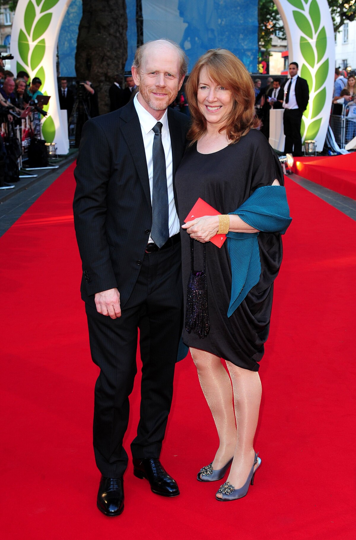 Photo : Ron Howard et sa femme Cheryl lors de l'avant-première du film ...