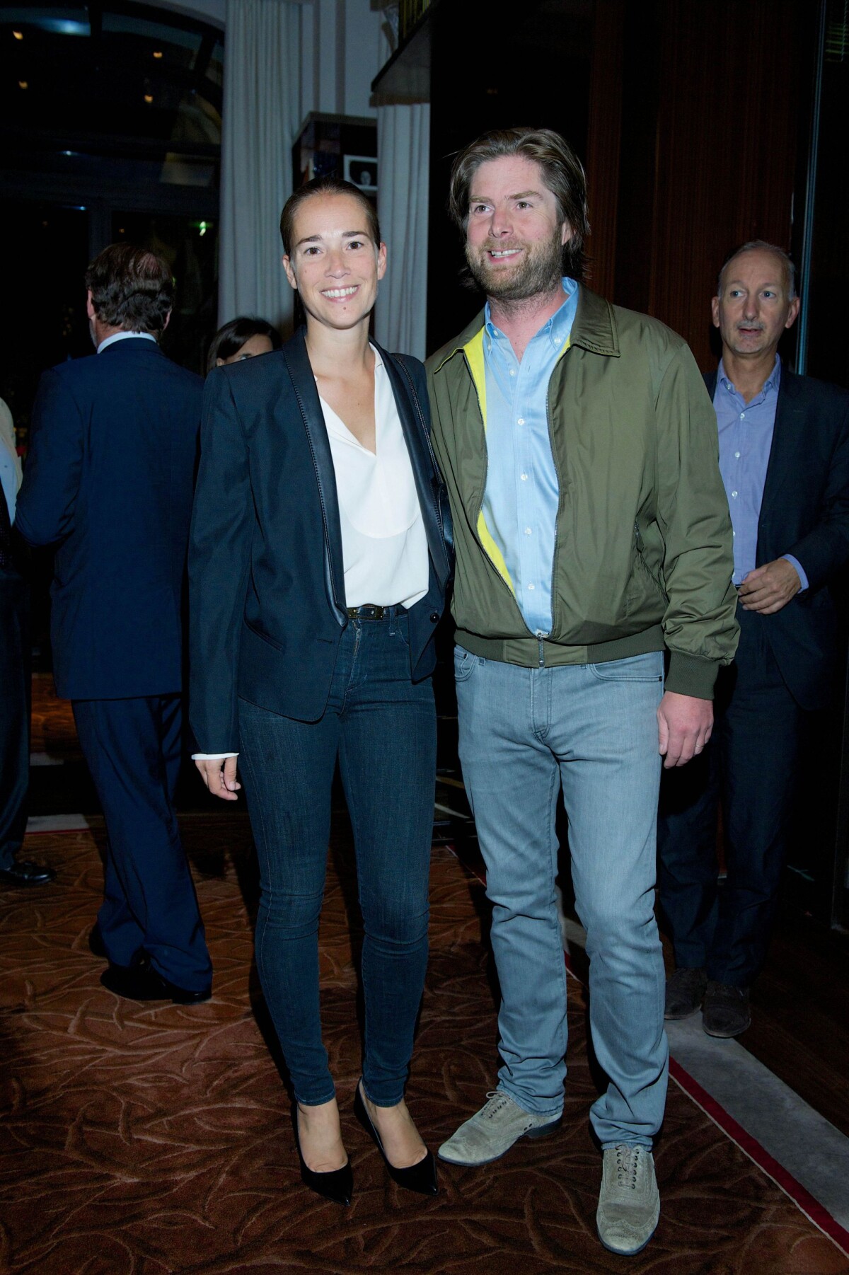 Photo : Exclusif - Monsieur et Madame Arthur Bruet lors de la ...