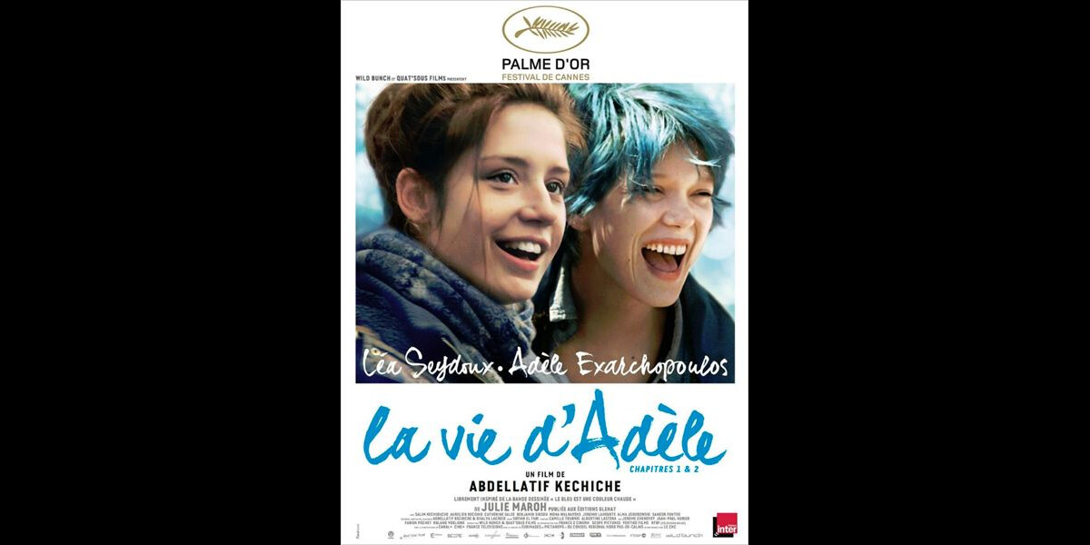 Vidéo : Affiche du film La Vie d'Adèle. - Purepeople