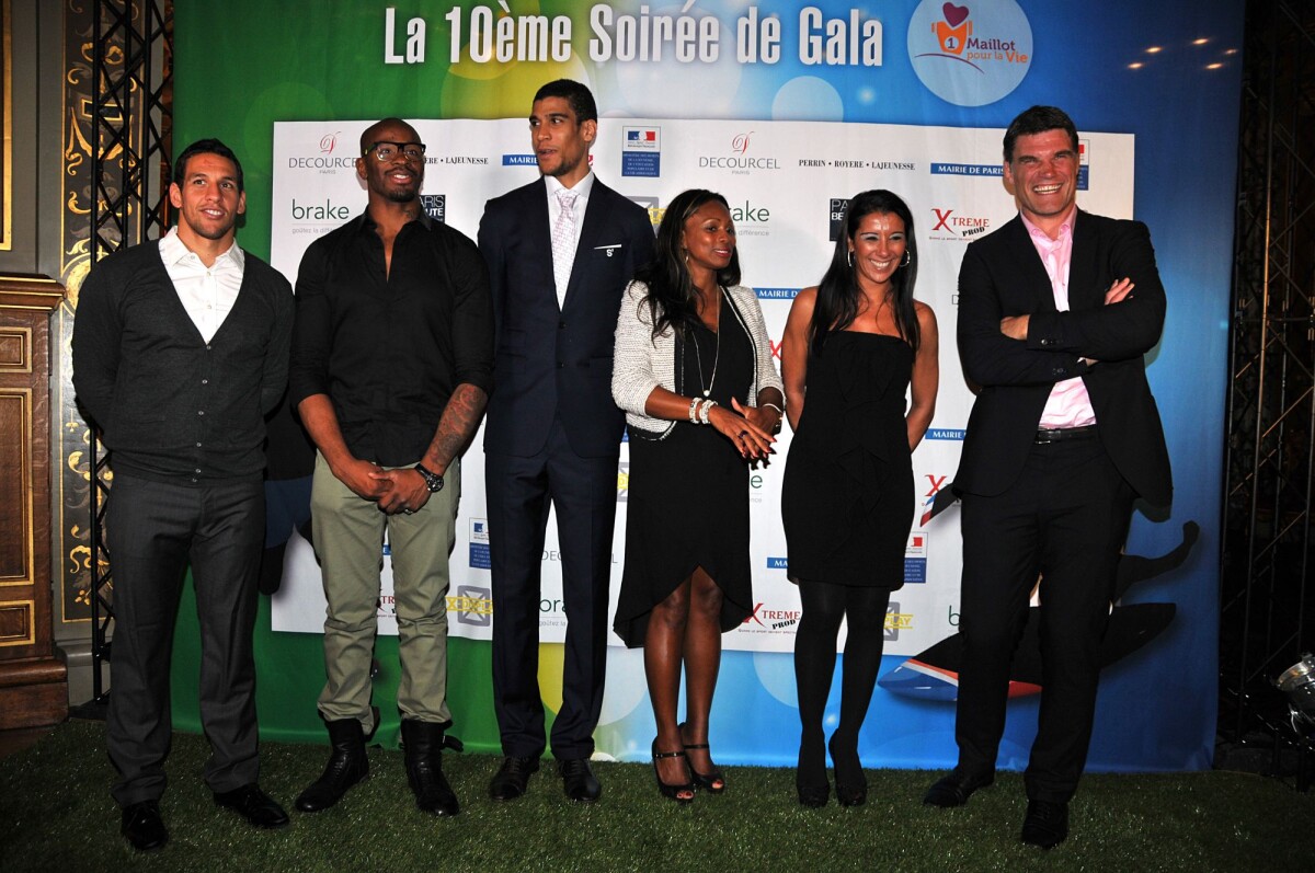 Photo : Julien Arias, Olivier Missoup, Louis Labeyrie, Laura Flessel ...