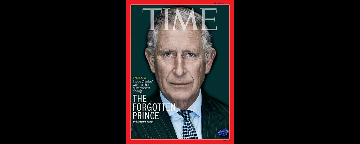 Photo : Charles en couverture de Time Magazine. - Purepeople