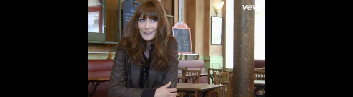 Vidéo : Carla Bruni - Mon Raymond - chanson coécrite avec Julien Clerc ...