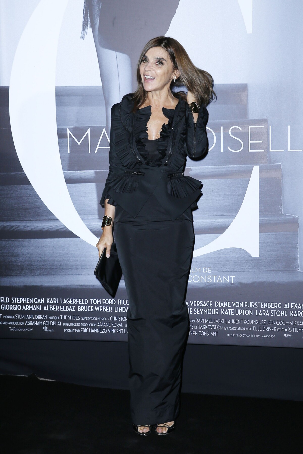 Photo : Carine Roitfeld lors de l'avant-première parisienne du ...