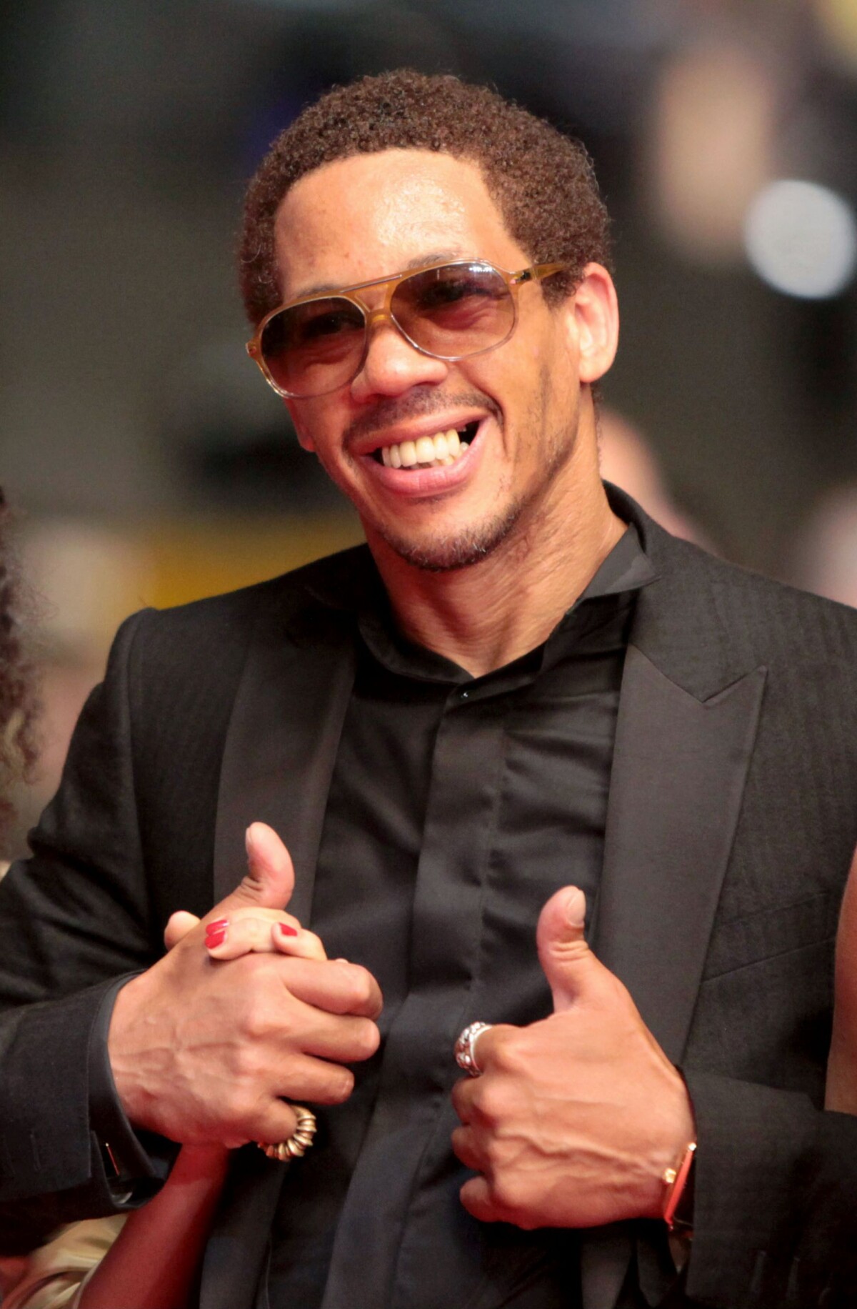 Photo : JoeyStarr à Cannes pour Polisse en mai 2011. - Purepeople