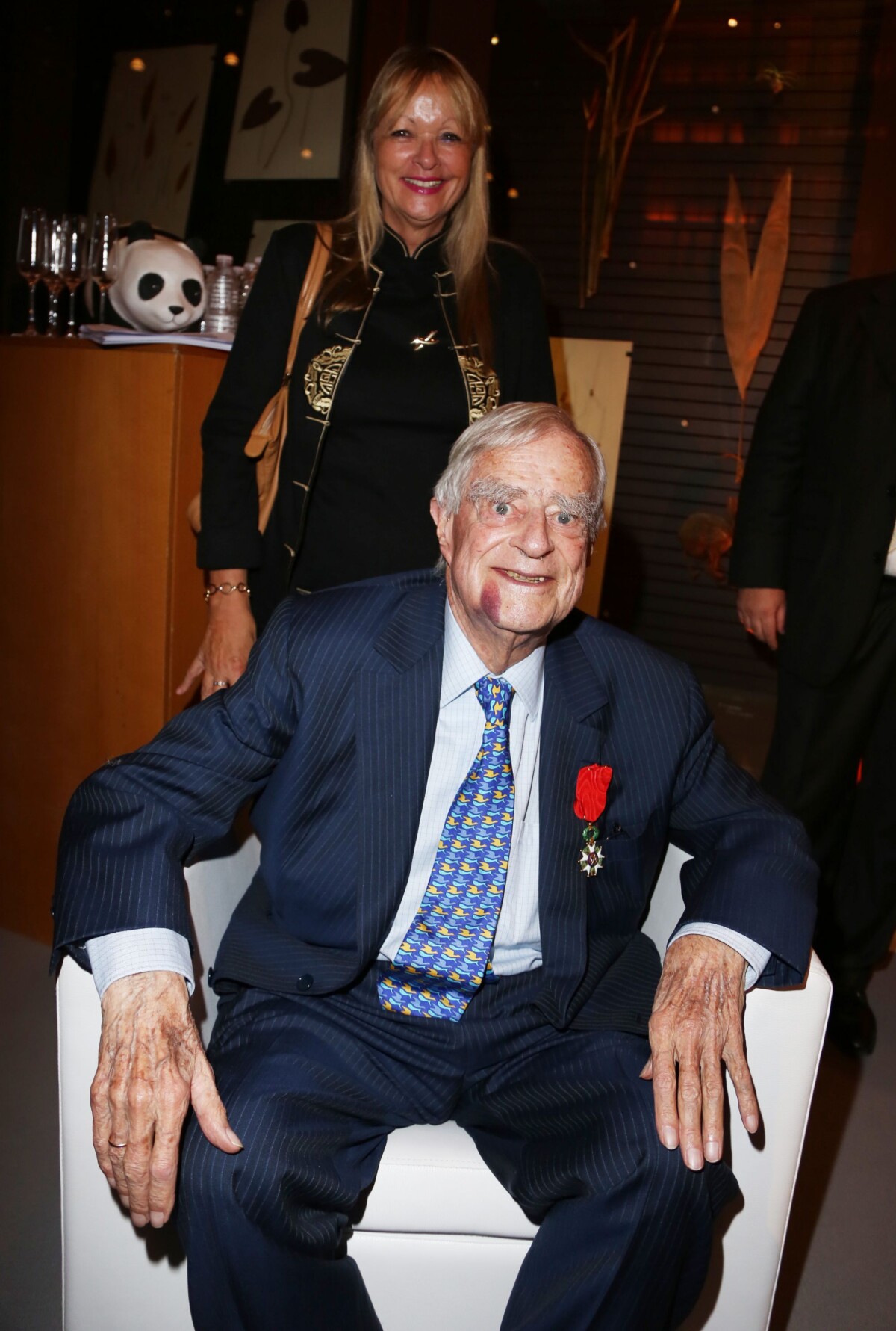 Photo : Exclusif - Luc Hoffman au 40e anniversaire du WWF au Museum ...