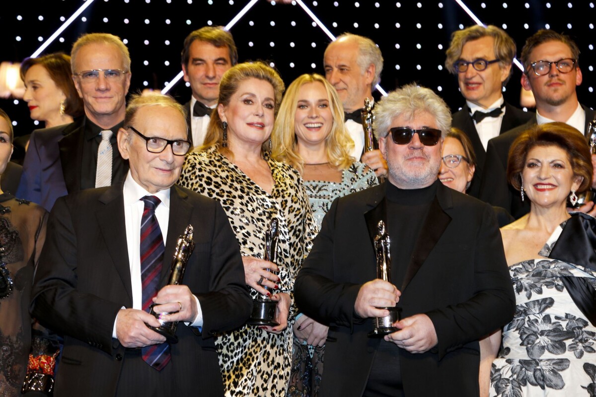 Photo : Christopher Lambert, Ennio Morricone, Nicola Giuliano ...