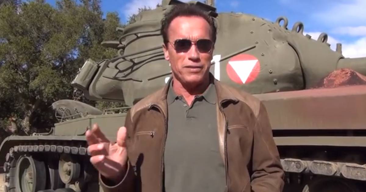 Arnold Schwarzenegger: Gagner une virée dans son tank, son étonnante ...