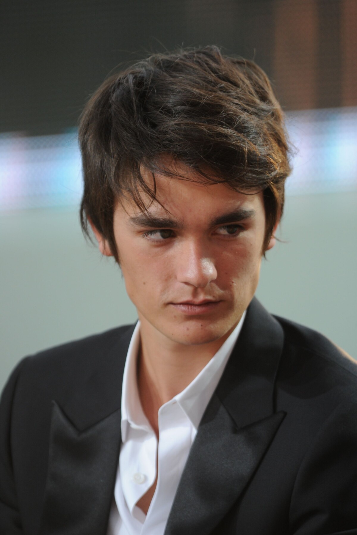 Photo : Alain-Fabien Delon lors du Grand Journal de Canal+ durant le ...
