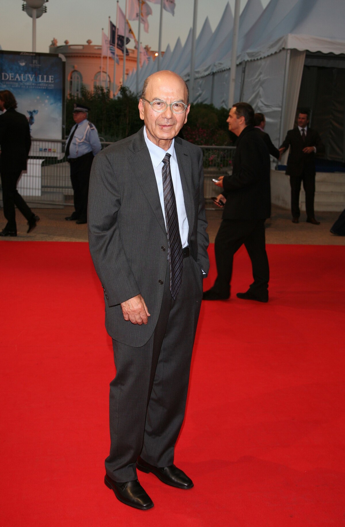 Photo : André Halimi au Festival de Deauville, qu'il a cofondé, le 6 ...
