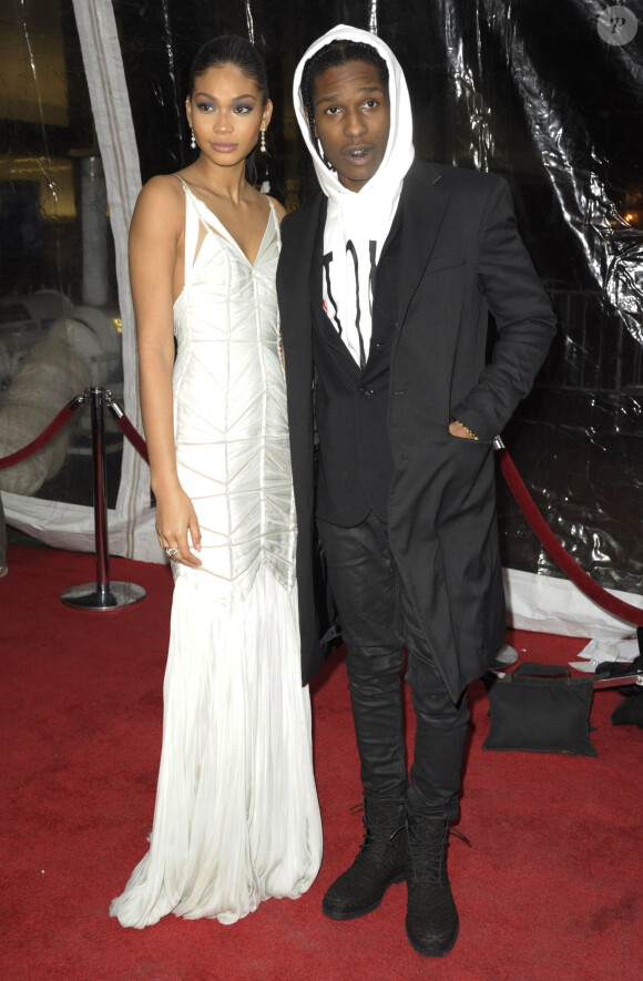 Photo : Chanel Iman et A$AP Rocky lors de l'avant-première du film ...