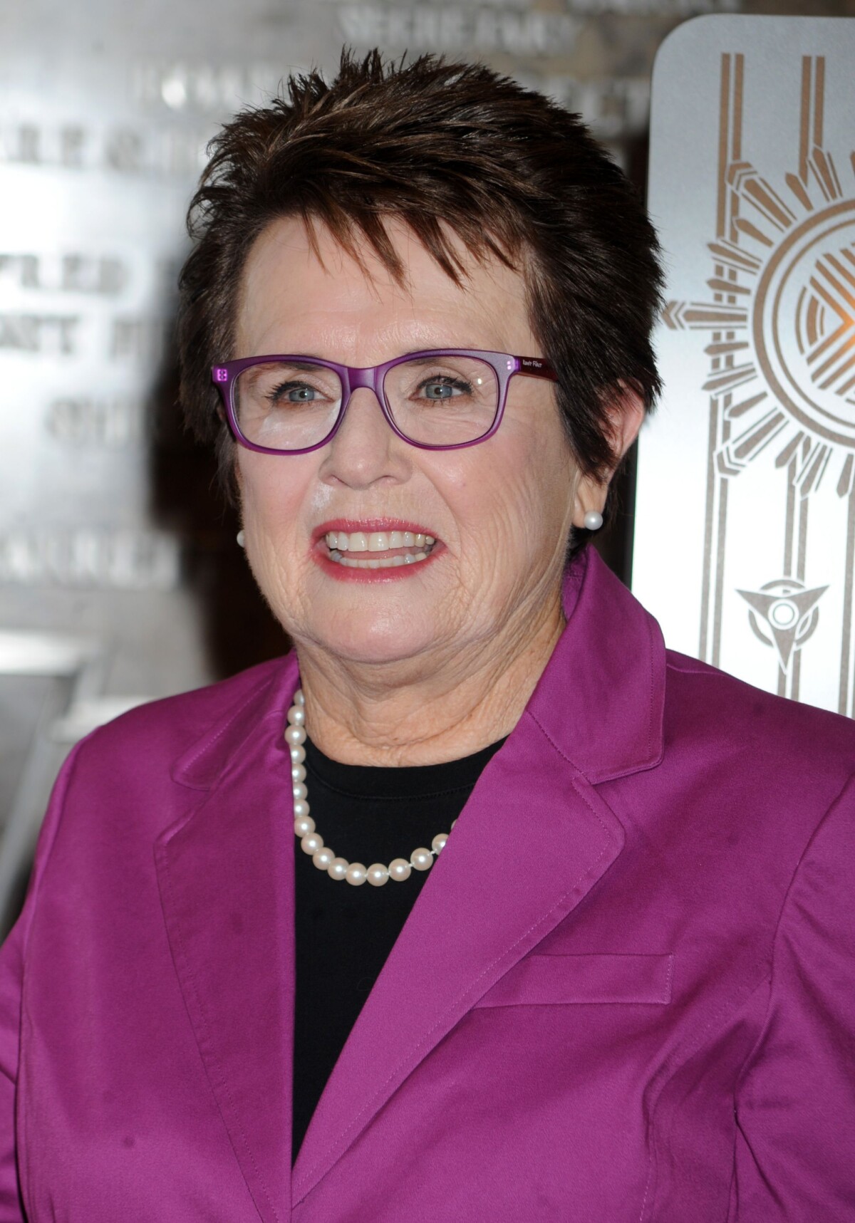 Photo : Billie Jean King à New York le 22 août 2013. - Purepeople