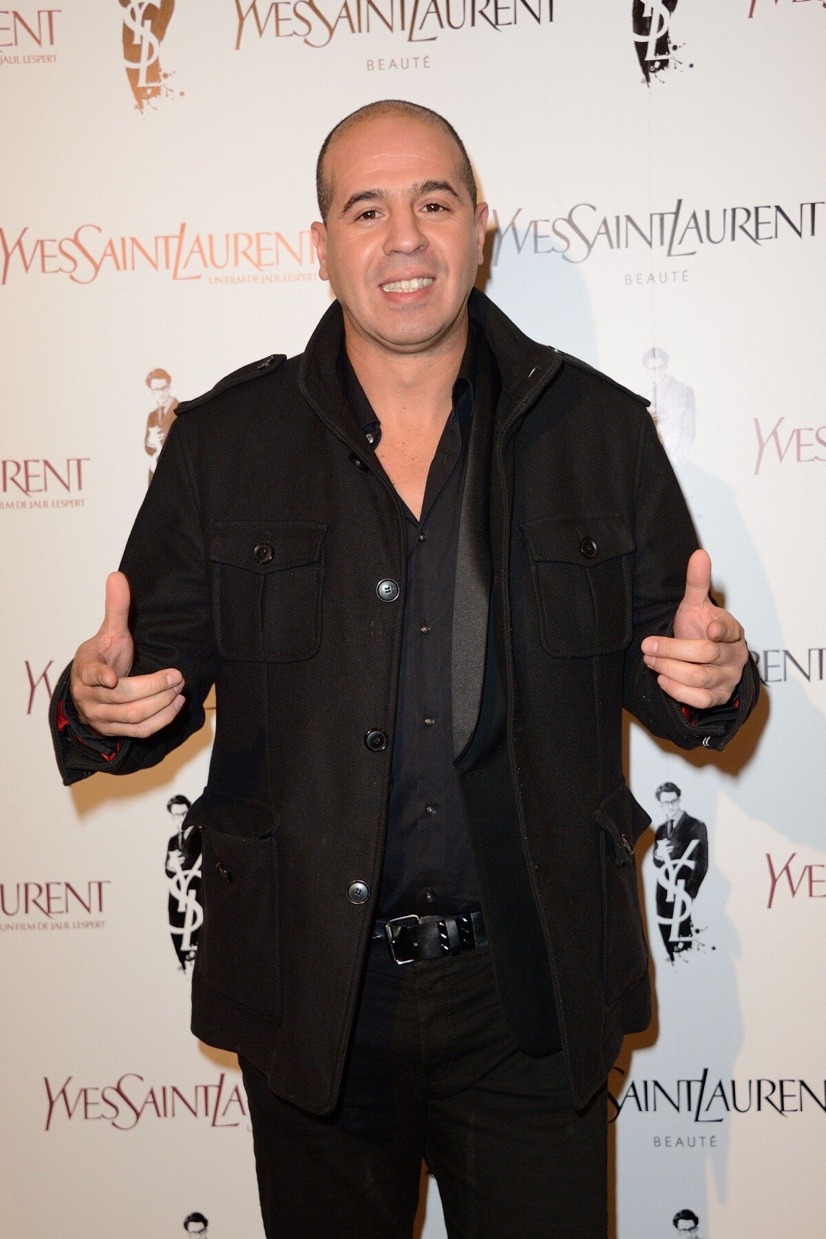 Photo : DJ Cut Killer à la première d'Yves Saint Laurent à Paris, le 19 ...