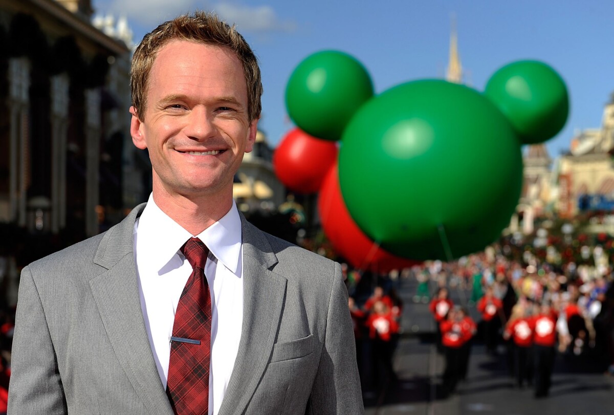Photo : Neil Patrick Harris lors de l'enregistrement du show Disney ...