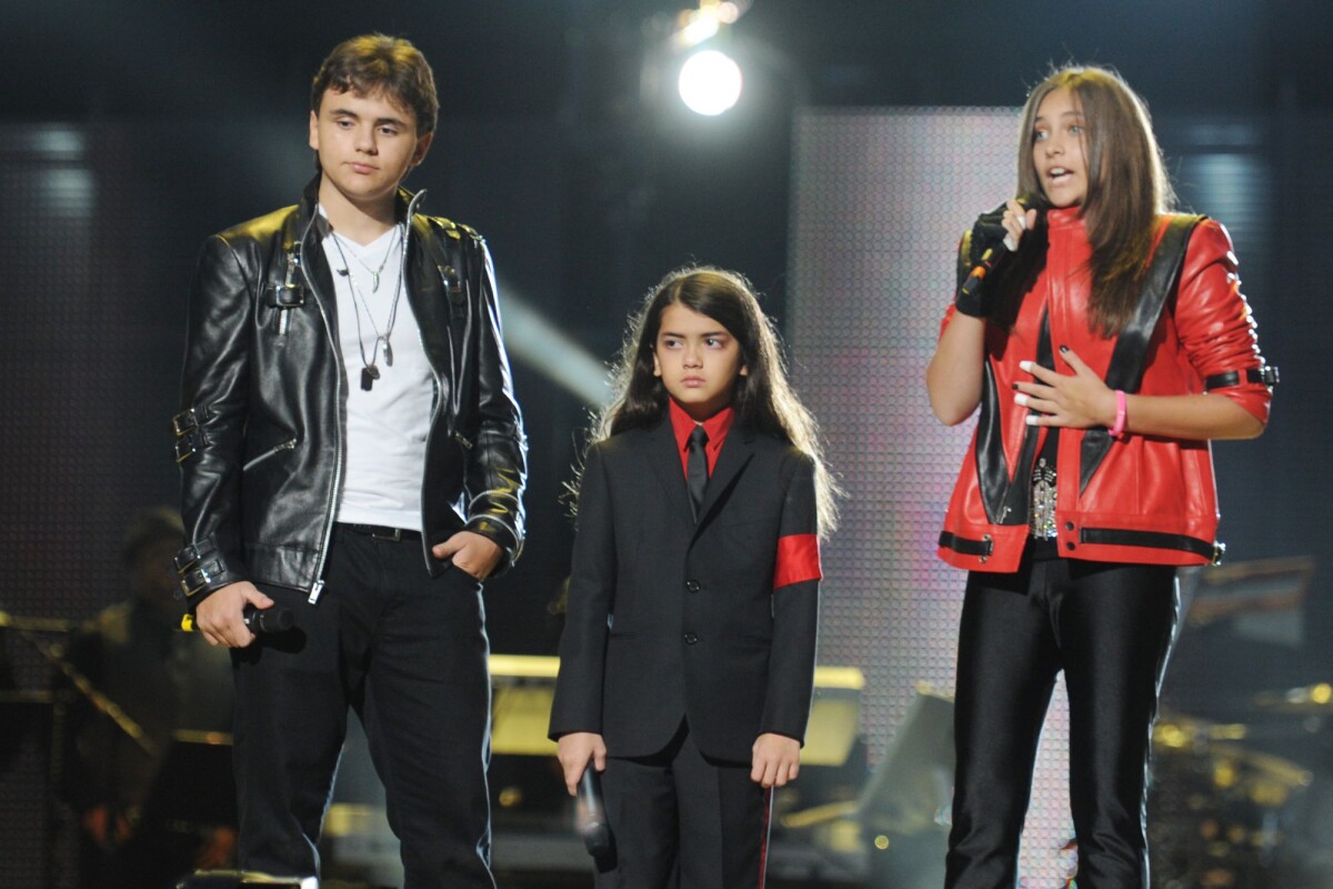 Photo : Prince Jackson, Blanket Jackson et Paris Jackson à Cardiff, le ...
