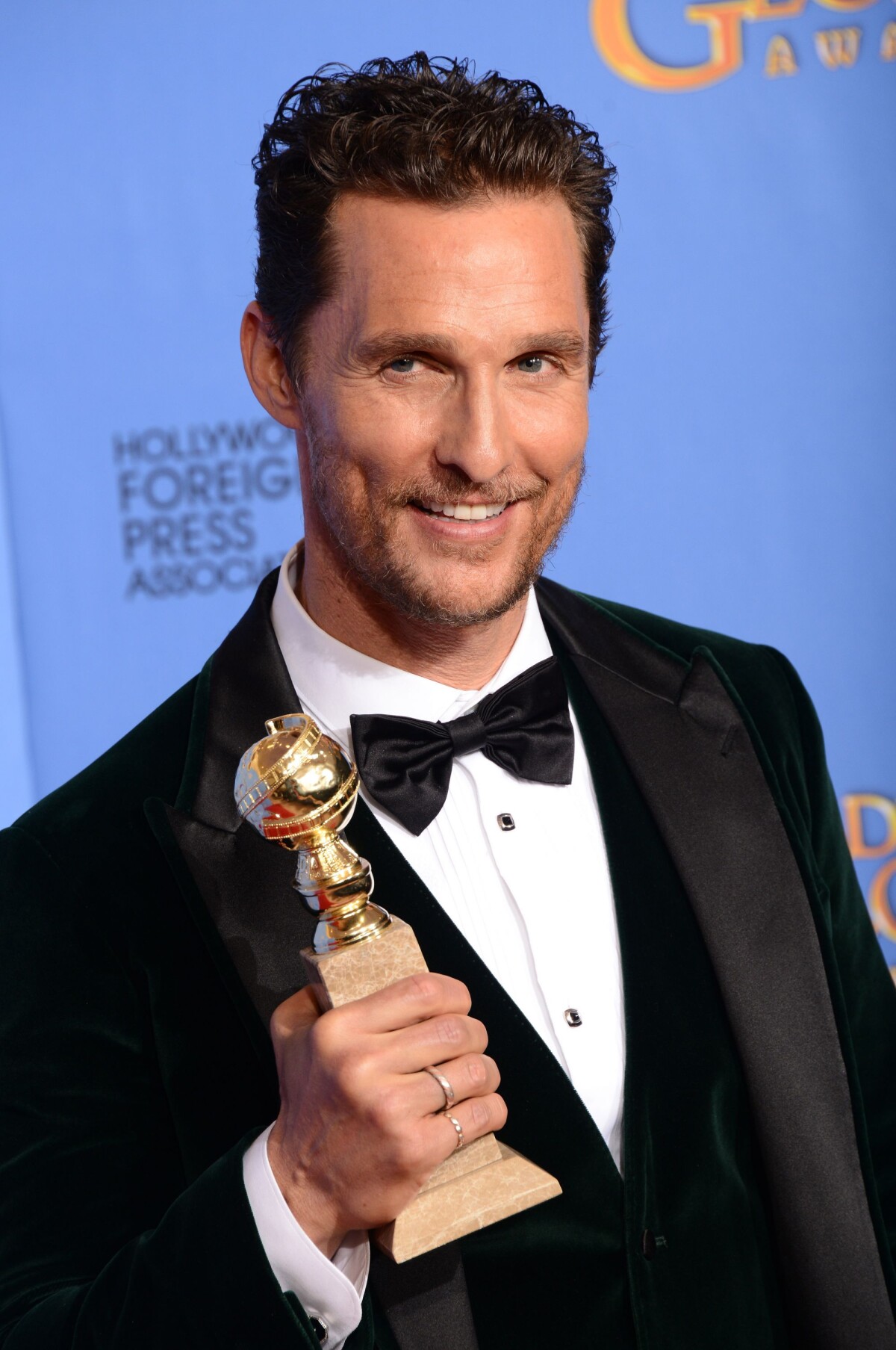 Photo : Matthew McConaughey meilleur acteur drama aux Golden Globe ...