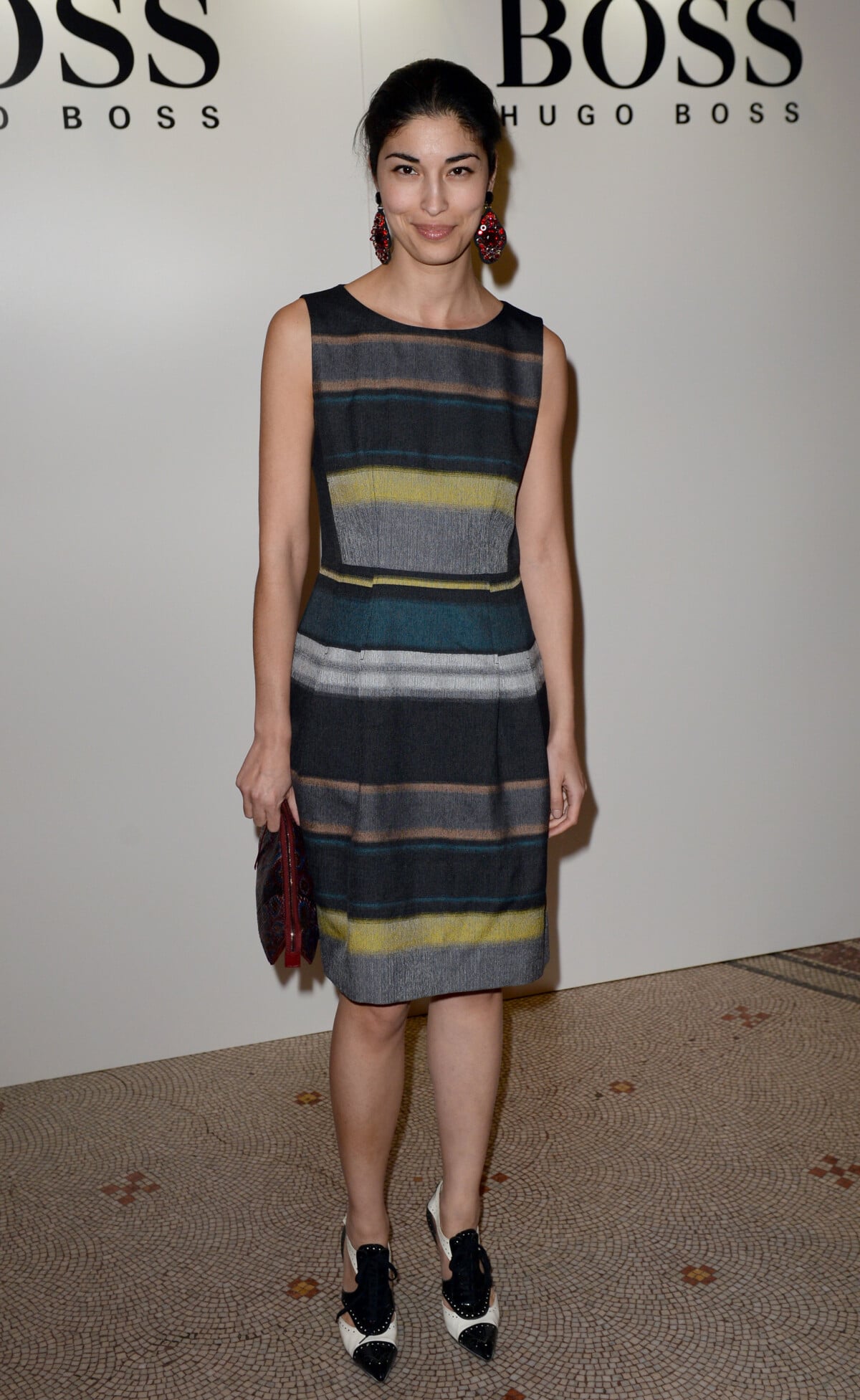 Photo : Caroline Issa lors du vernissage de l'exposition Bailey's ...