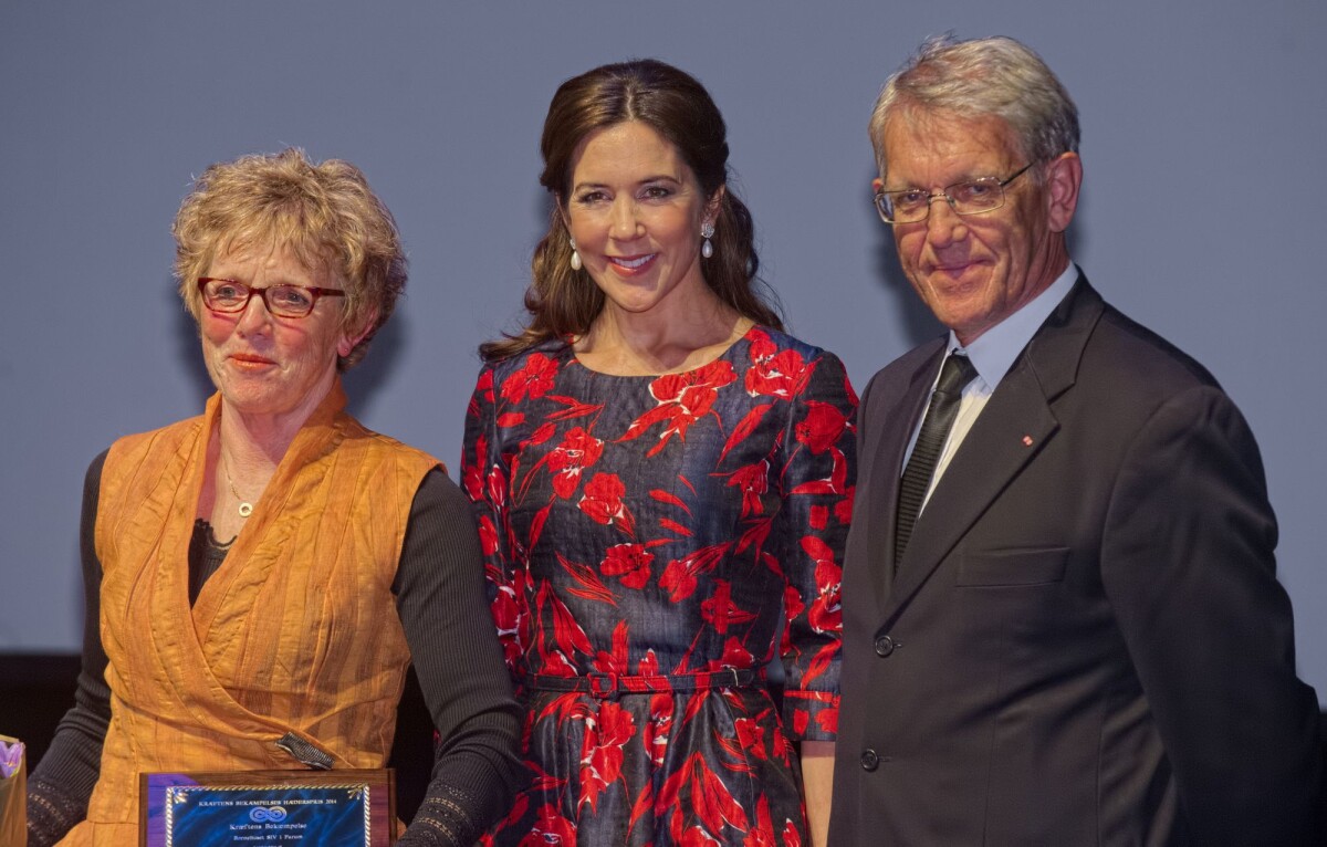 Photo : La princesse Mary de Danemark remettait le 4 février 2014, dans ...