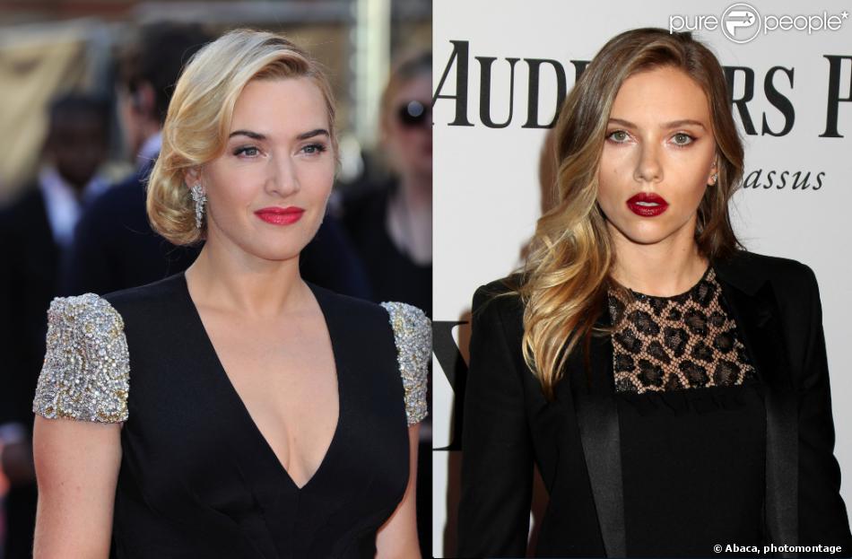 Kate Winslet et Scarlett Johansson sans maquillage : Le naturel et la ...