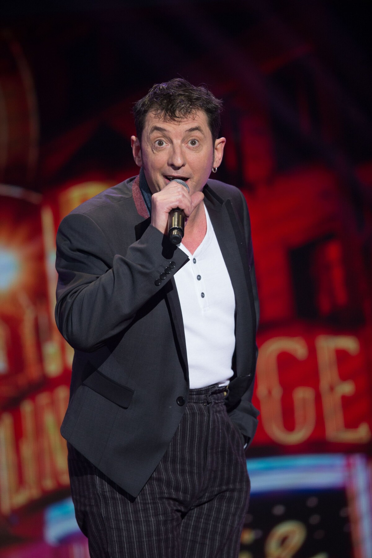 Photo : Yves Jamait lors de l'émission "Hier Encore", le 1er février ...