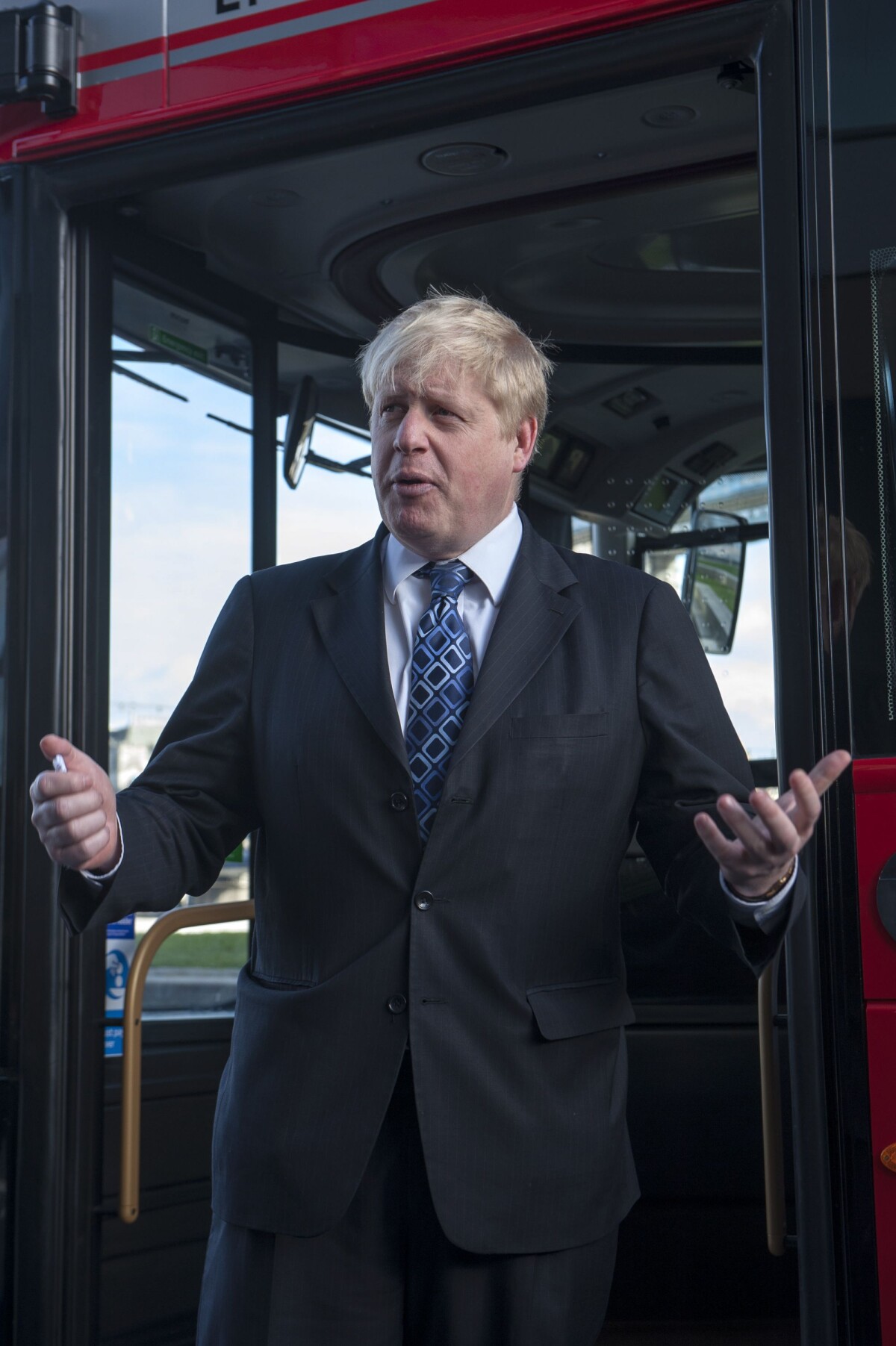 Photo : Le maire de Londres Boris Johnson le 27 janvier 2014 - Purepeople