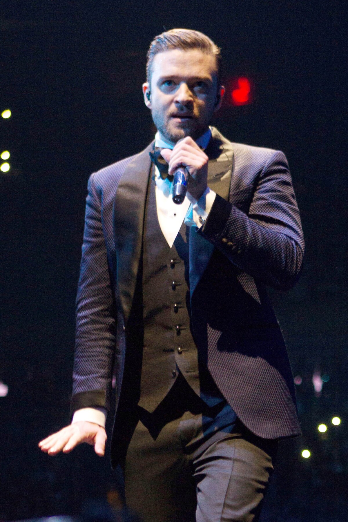 Photo : Justin Timberlake en concert dans le cadre de sa tournée 20/20 ...