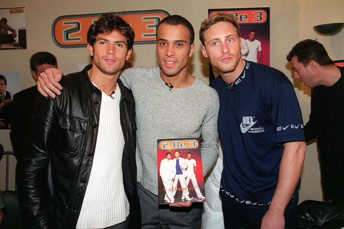 Photo : Les 2be3 au temps de leur gloire, à Paris en mars 1999 ...