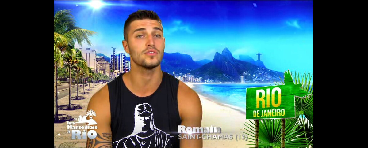Photo : Romain dans Les Marseillais à Rio, lundi 14 avril 2014 sur W9 ...