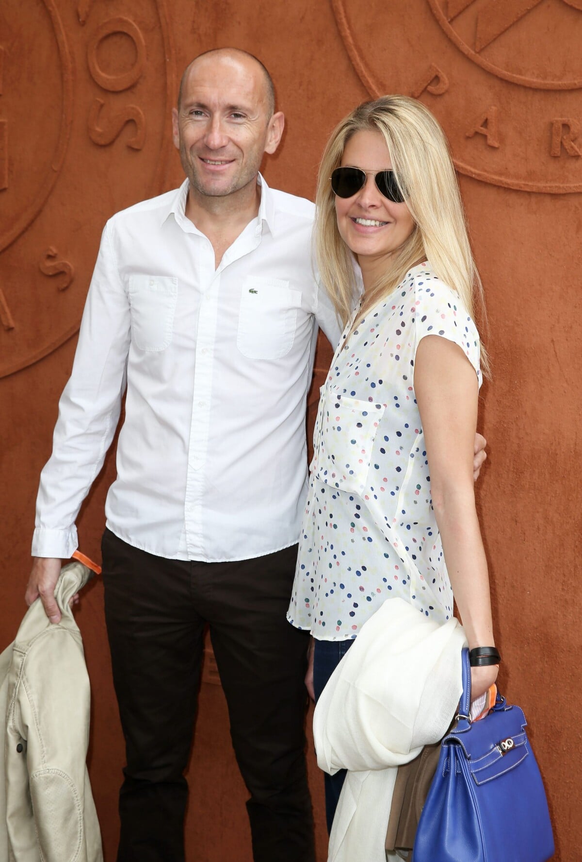 Photo : Gilbert Brisbois au Village Roland-Garros à Paris, le 2 juin ...