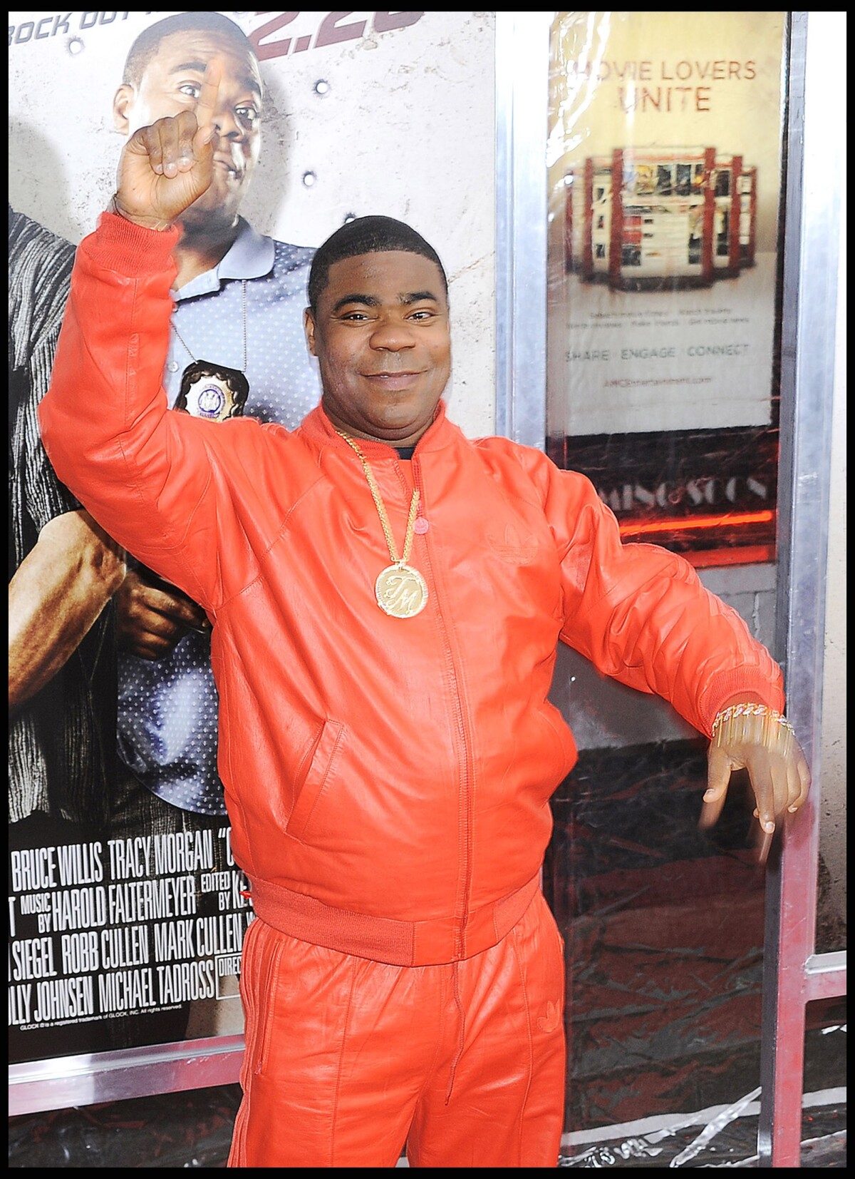 Photo : Tracy Morgan à la Première du film Cop Out en février 2010 ...