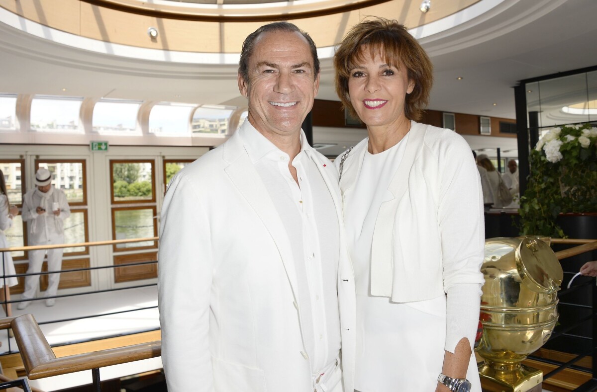 Photo : Fabrice Larue lors de la 4ème édition du "Brunch Blanc" sur le ...